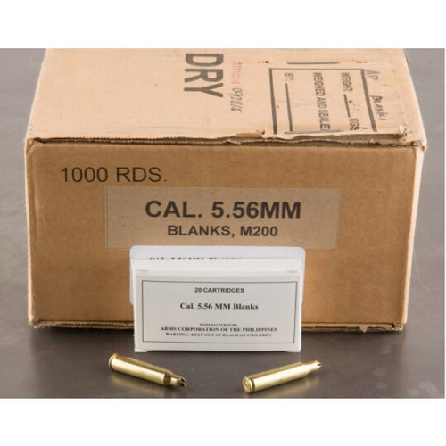 One Case, 556 NATO Blanks | 37mm And Exotic