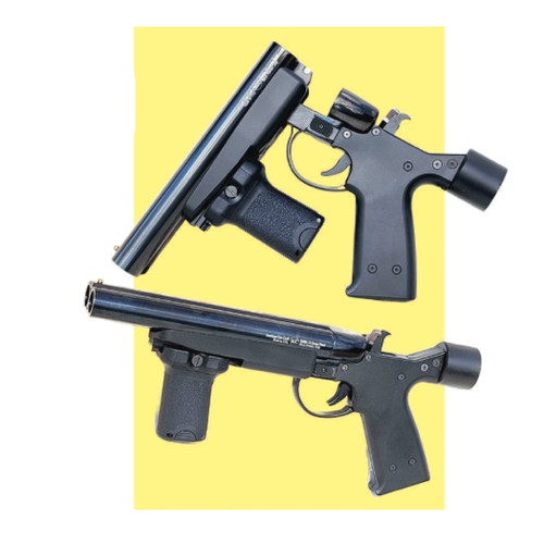 AGC, AR Style Handgun Double Barrel Mini 12 Gauge Shotgun, 3 barrel ...