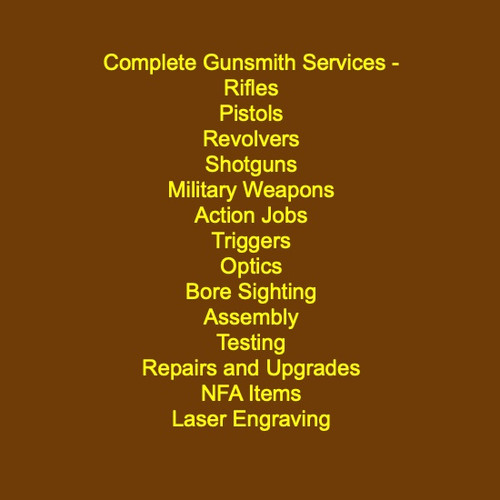 Complete Gunsmith Services | 37mm And Exotic