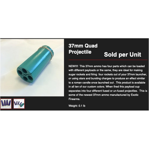 37mm Quad Projectile | 37mm And Exotic