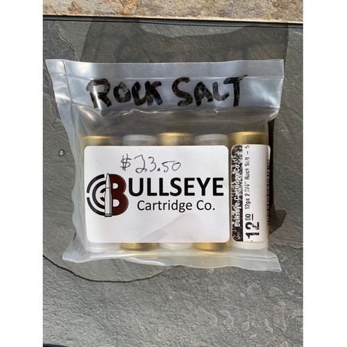 12 Gauge Bullseye Rock Salt | 37mm And Exotic