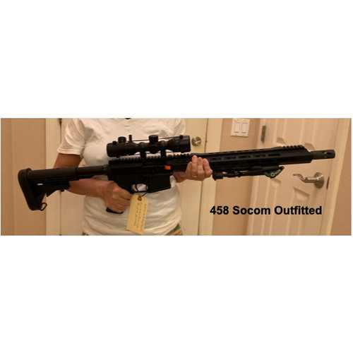 458 Socom AR Style Hunting Rifle with Right Handed Charging Handle | JS ...