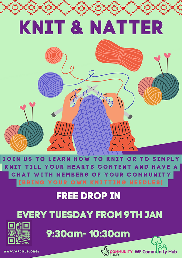 Knit & Natter Group | Waltham Forest Hub