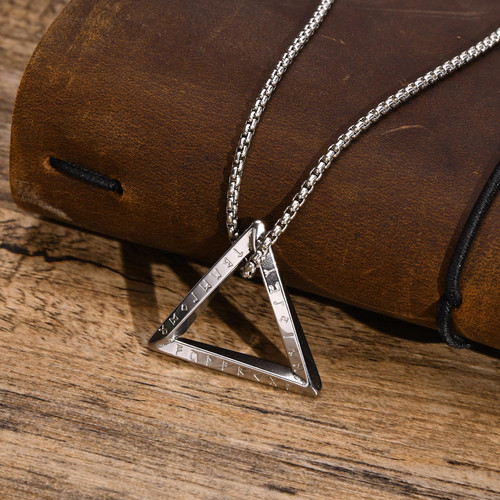 Nordic Rune Triangle Pendant | Sparrow Craft Ltd