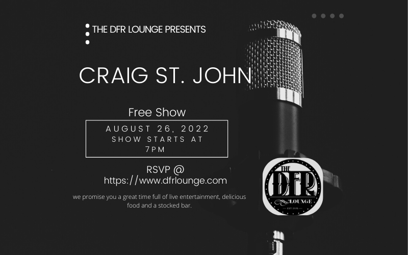 Craig St John Live at the DFR Lounge (No Cover) | The DFR Lounge