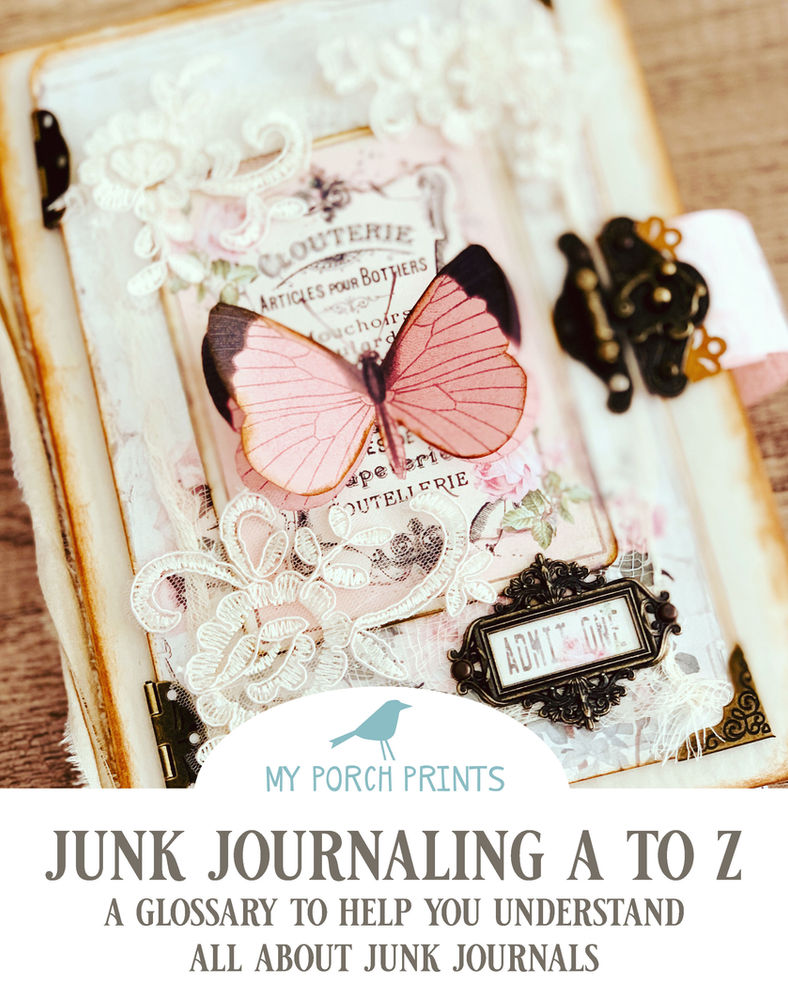 Junk Journaling A-Z Glossary of Terms