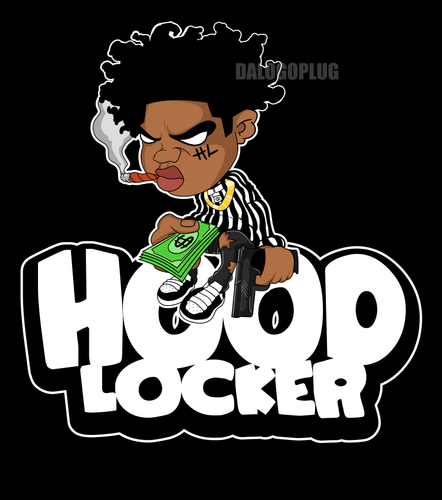 HOOD LOCKER ODF file for clothes or patches | Da Logo Plug