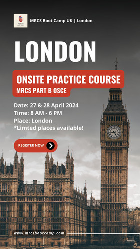 London Onsite Practice Course April 2024 | MRCS Boot Camp UK