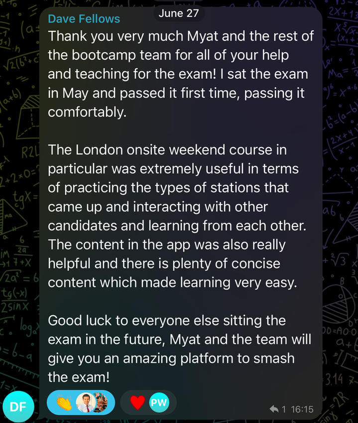 Hall of Fame | MRCS Boot Camp UK