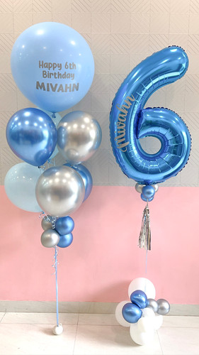 Number & Name Balloon | Bespoke Balloons