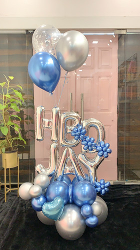 HBD + Name Display | Bespoke Balloons