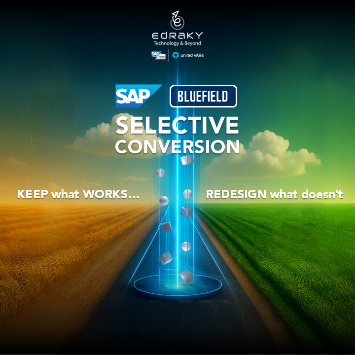 Bluefield Conversion: The Smarter Path to SAP S/4HANA for EnterprisesEdraky