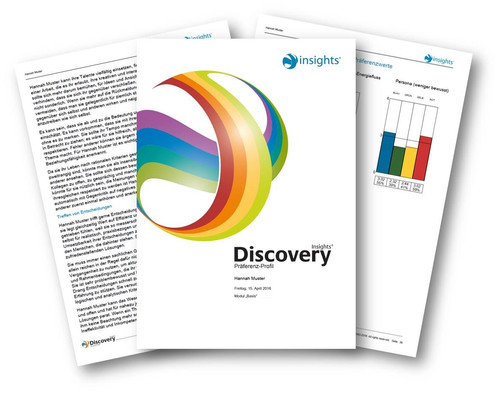 Dein persönliches Profil - Insights Discovery© Präferenzprofil | CMM ...