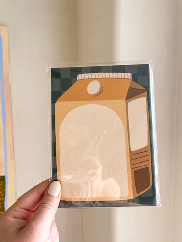 Juice Carton Notepad | EV Creative