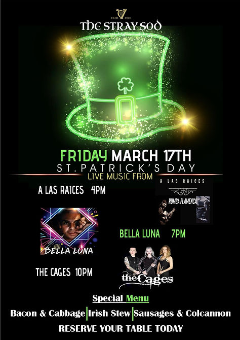 Events | The Stray Sod Bar