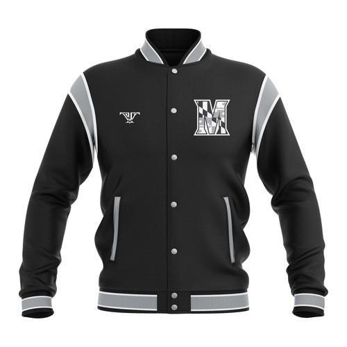 Meade Mustang Varsity Jacket: Black | Thetunnelvision