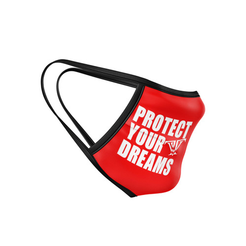 Protect Your Dreams Mask: Red | Thetunnelvision