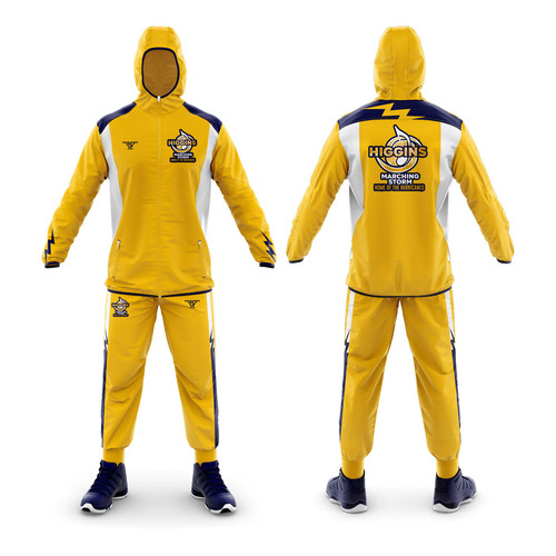 L W Higgins March Band: Yellow Windsuit | Thetunnelvision