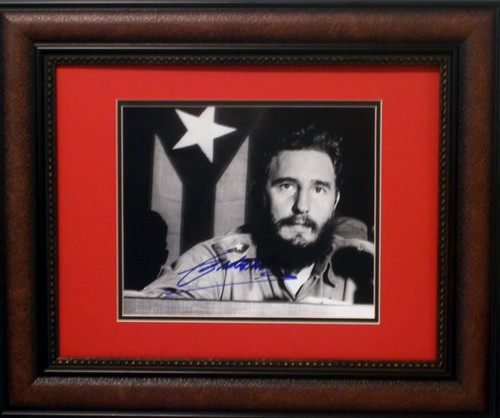 Fidel Castro autographed photo | America's Memories - Authentic Famous ...