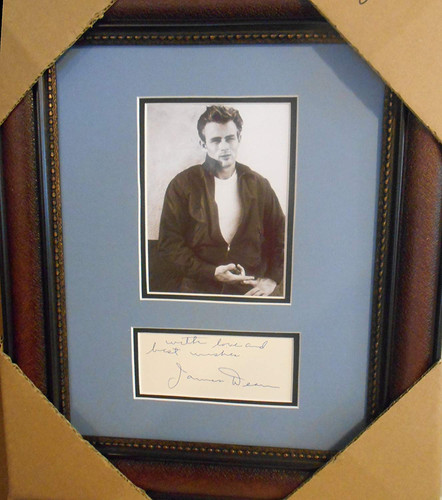 James Dean autograph | America's Memories - Authentic Famous Autographs