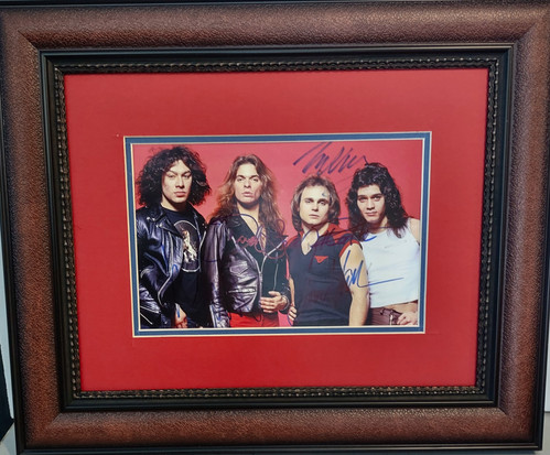 Van Halen autographed photo | America's Memories - Authentic Famous ...