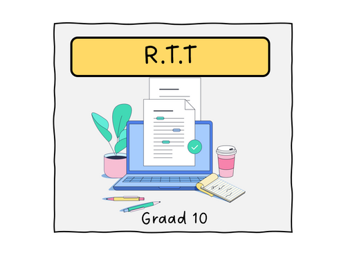 Graad 10_Rekenaar Toepassing Tegnologie [R.T.T] Notastel | Noted Summaries