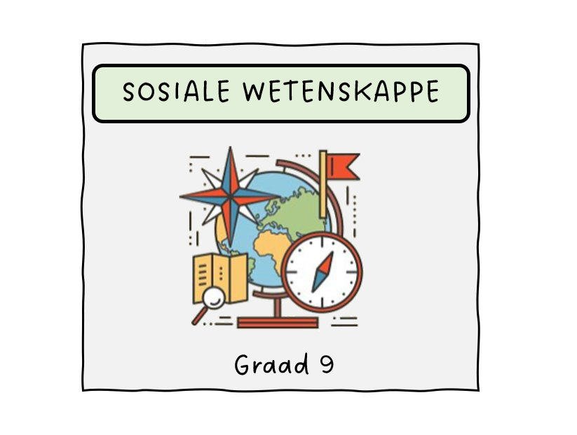 Graad 9_Sosiale Wetenskappe [SW] Notastel | Noted Summaries