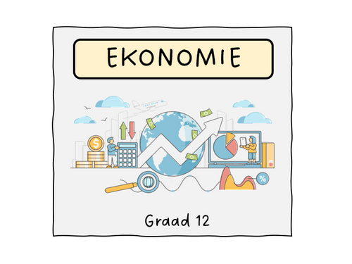 Graad 12_Ekonomie Notastel | Noted Summaries