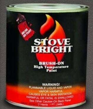 Stove Bright Brush On High Temperature Paint | Totalfireplace