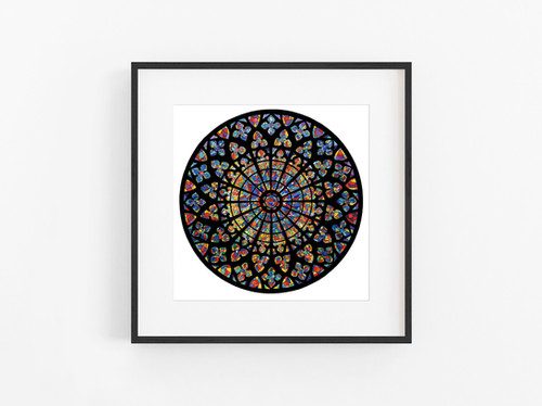 St. Malo Cathedral Rose Window | Ashkowski Fine Art