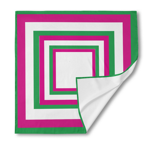 All-Over Print Unisex Silk Bandana | Queen of Para