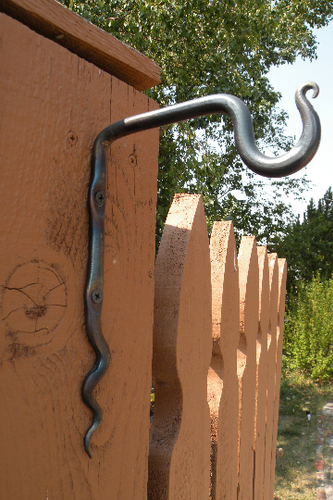 Dinner bell hook/multi-purpose hook | Grimmet Forge