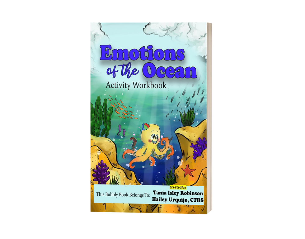 Emotions of The Ocean: The Activity Workbook | BlackGold Publishing