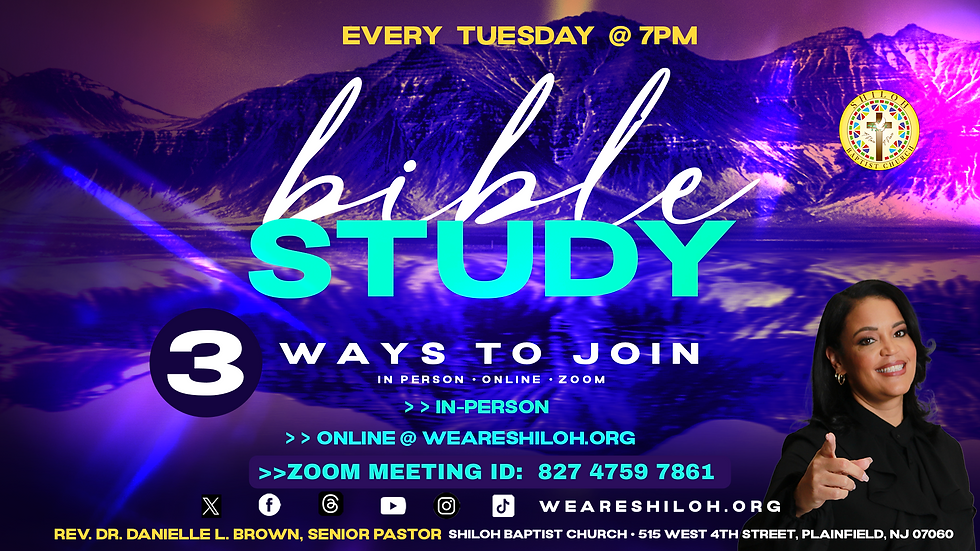 Tuesday Night Bible Study | We Are Shiloh Tuesday Night Bible Study | We Are Shiloh