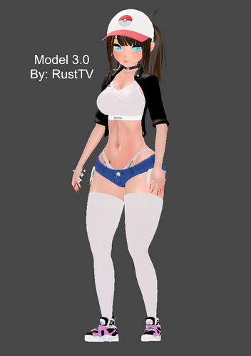 RTV PokeGirl By: RustTV - (Physbones, DPS Ready) | RustTV Store