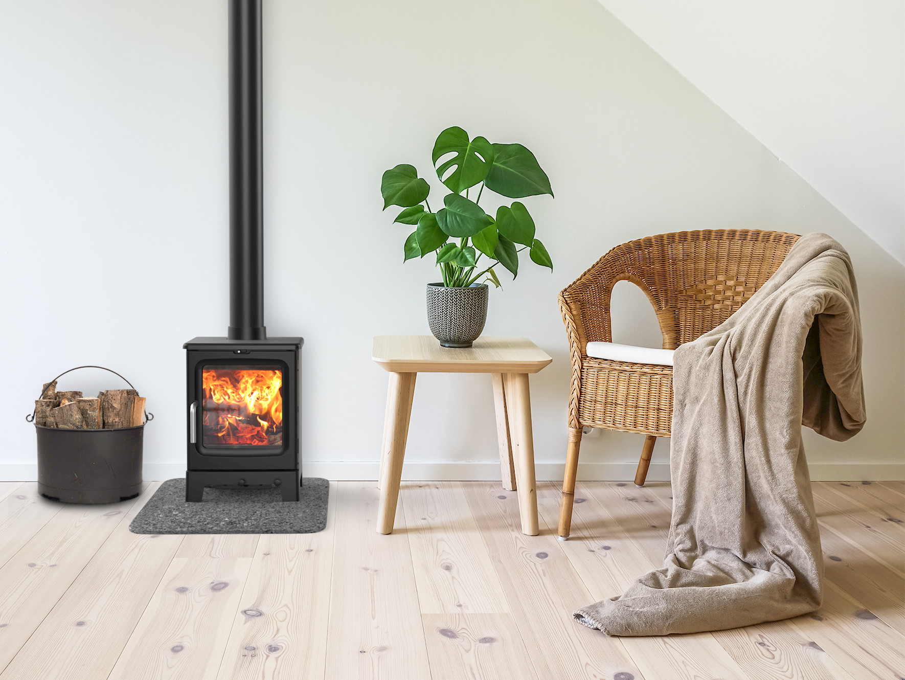 Salt Fire | MTL Wood Burning Stoves | Isle of Wight | England