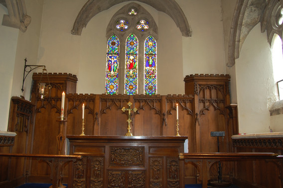 OUR CHURCH | HOLY CROSS CHURCH BINSTEAD | ISLE OF WIGHT | UK