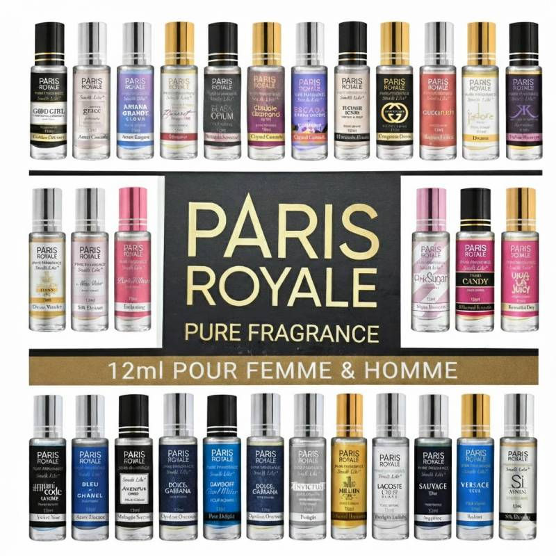PARIS ROYALE PURE FRAGRANCE OIL 12ML ROLL-ON INSPIRED BY LUXURY SCENTS ...