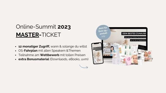 Online-Summit 2023 / Master-Ticket | FRAU ORDNUNG
