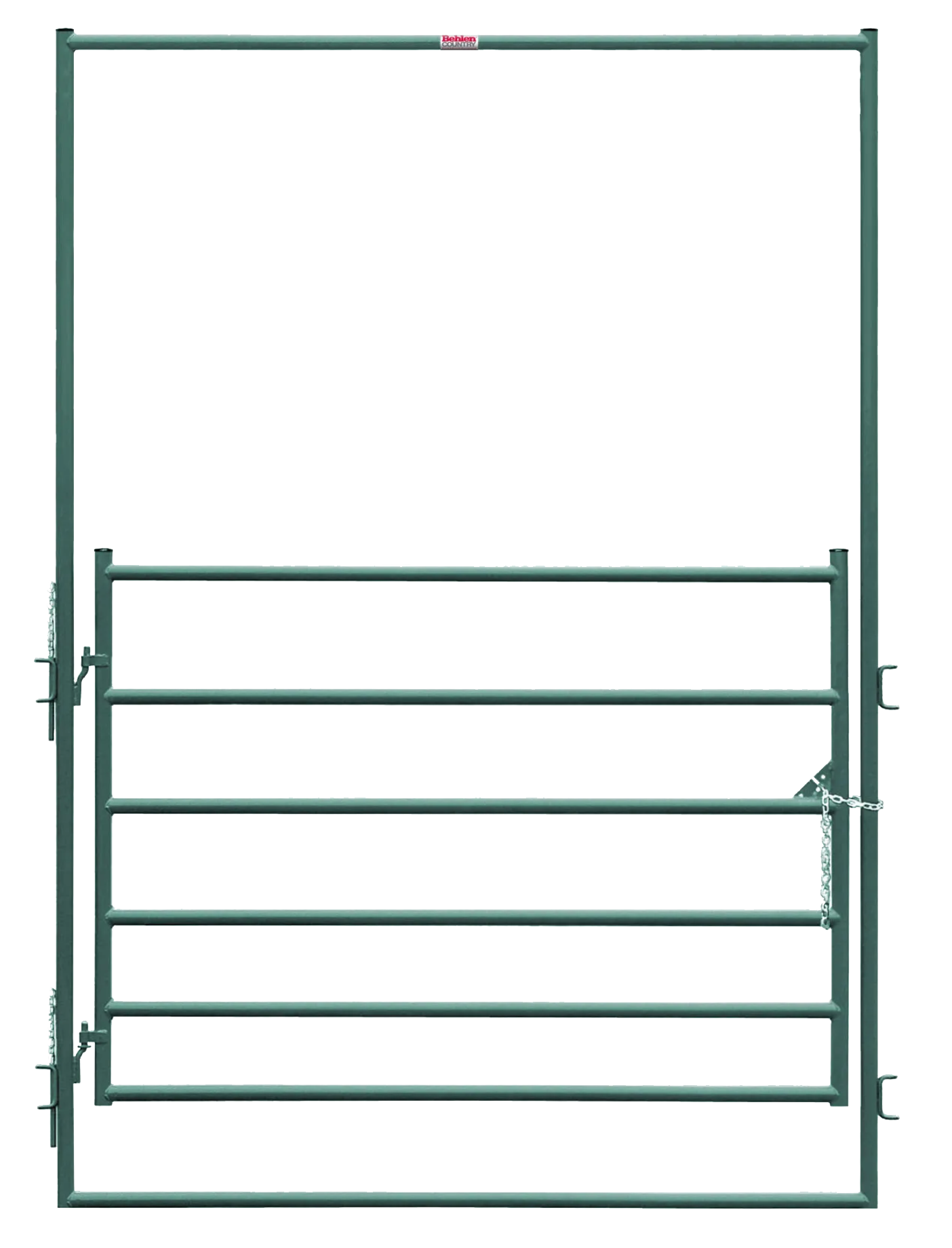 Utility Arch Gate - Green