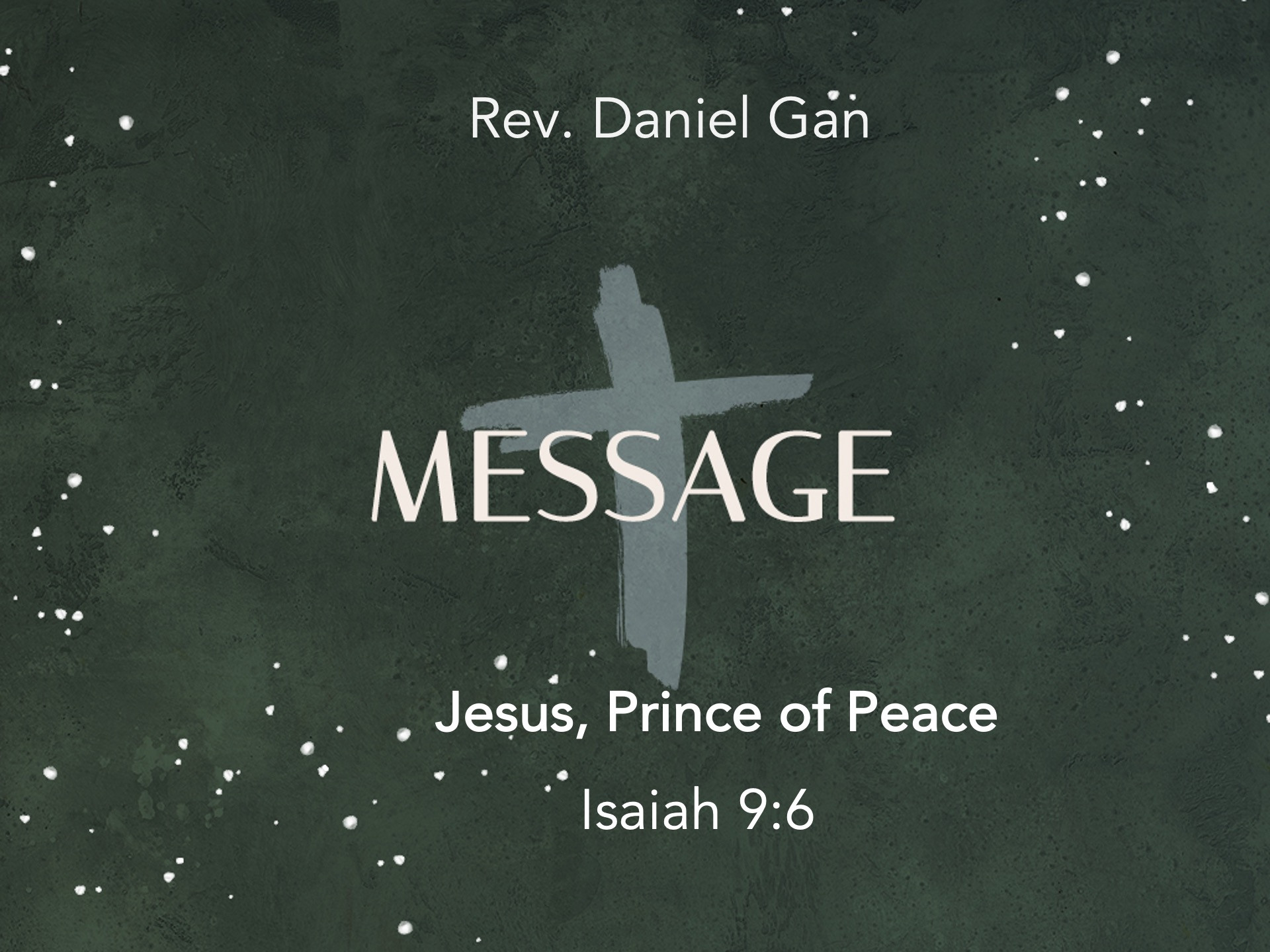 Jesus Prince of Peace | Moriah BP Church