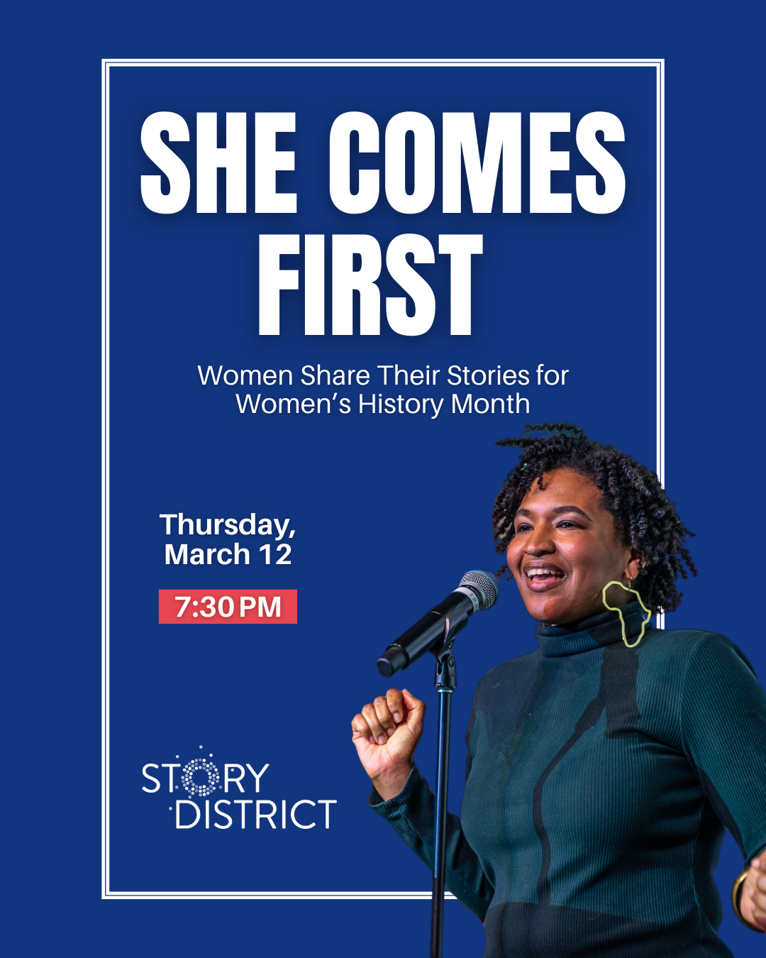 Story District: She Comes First: Women Share Their Stories for Women’s ...