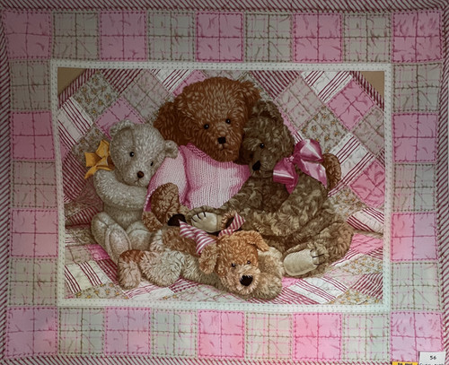 Cuddle Bears Panel | Peace By Piece Quilt