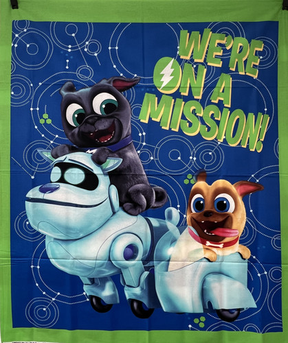 We Are on A Mission Panel | Peace By Piece Quilt