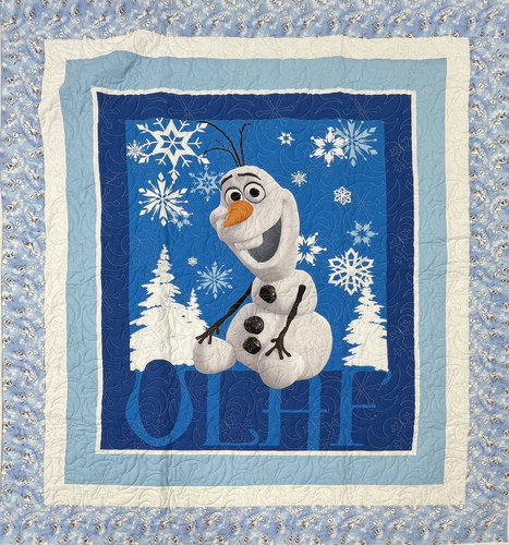 OLAF, Child, 45” x 54” | Peace By Piece Quilt