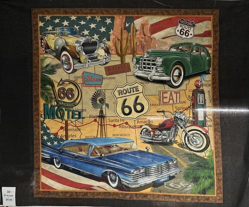 Route 66 - Cars | Peace By Piece Quilt