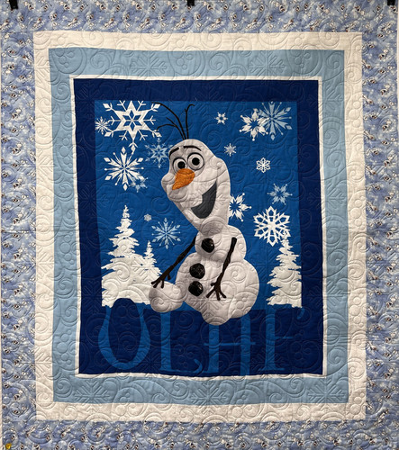 Olaf, Child, 48” x 55” | Peace By Piece Quilt