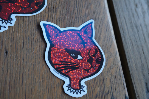 Limited edition Demonic Sparkle Kitty | Skeletal Dropkick