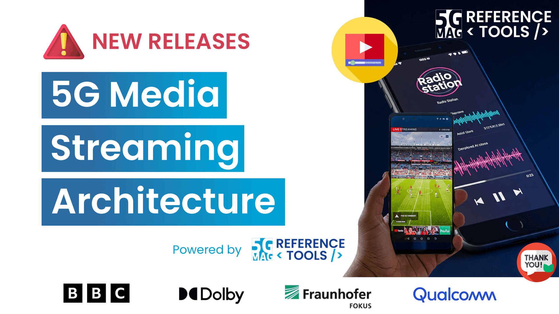 01.02.2024 - New Releases! - 5G-MAG Reference Tools for 5G Media Streaming