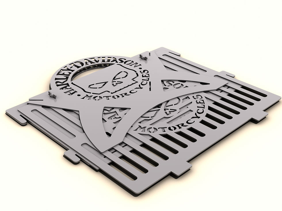 Compact collapsible grill. DXF fire pit file plasma cutting | Cutting ...